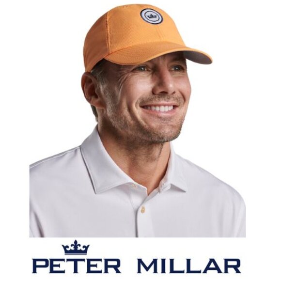 Peter Millar | Accessories | Nwt Peter Millar Strap Back Cap Golf Hat ...
